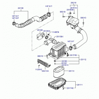 HAVA FİLTRE KUTU ARA CONTASI PORTER H100 KMYNT 04-